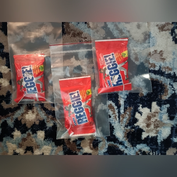 Topps | Toys | Rare Lot Of 3 Factory Sealed New Clark Bar Reggie ...